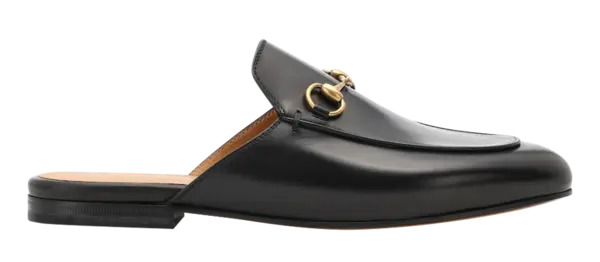 Gucci Princetown Leather Slippers
