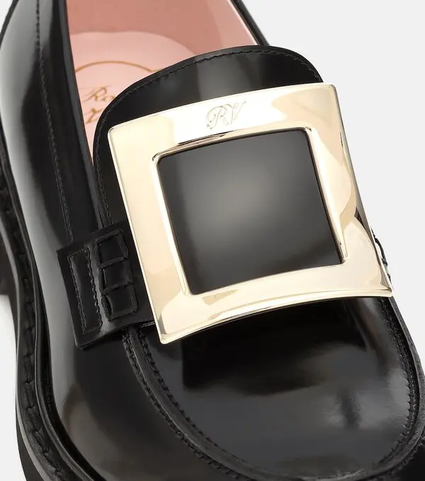 ROGER VIVIER Viv' Rangers Loafers - Black