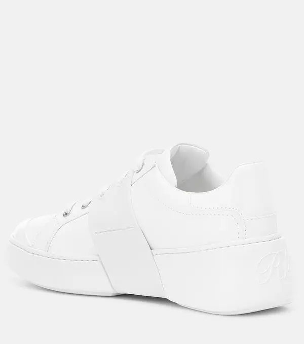 ROGER VIVIER Viv Skate Sneakers - White