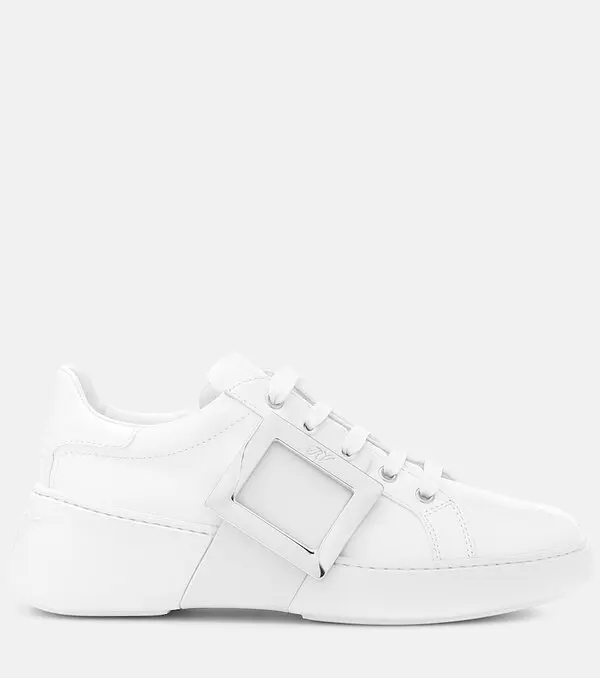 ROGER VIVIER Viv Skate Sneakers - White