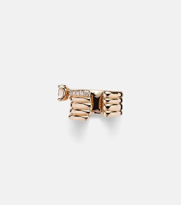 REPOSSI Blast 18kt Rose Diamond Ear Cuff