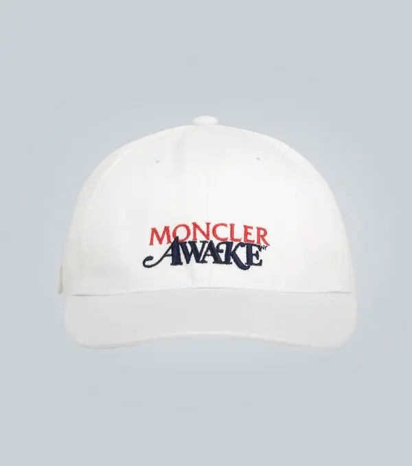 Moncler 1952 & Awake Ny Baseball Hat - White | Editorialist