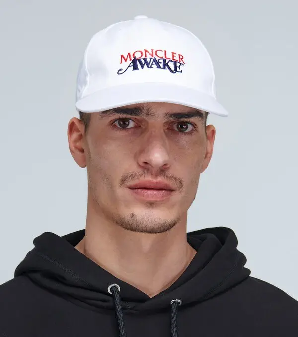 Moncler 1952 & Awake Ny Baseball Hat - White | Editorialist