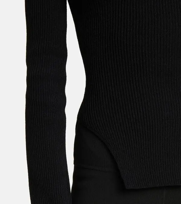 Khaite Maddy Ribbed-knit Top