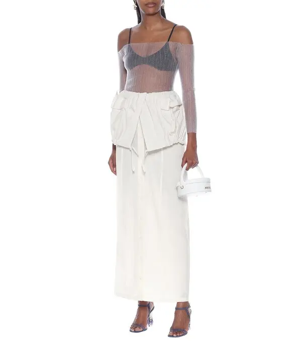 Jacquemus La Jupe Cueillette Maxi Skirt