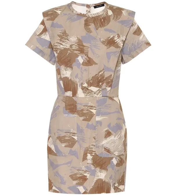 Isabel Marant Étoile Ilesa Mini Dress - Beige