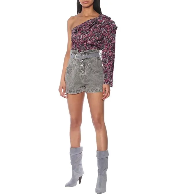 Isabel Marant Étoile Rafiki Stretch-silk Top