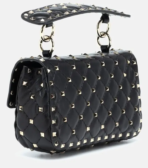 Valentino Garavani Small Leather Top-handle Bag - Black