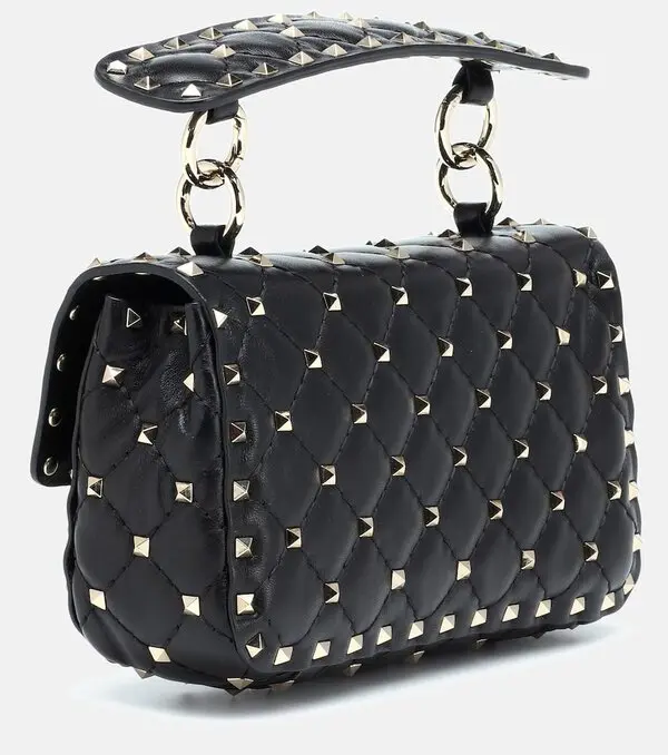 Valentino Garavani Rockstud Spike Small Leather Shoulder Bag