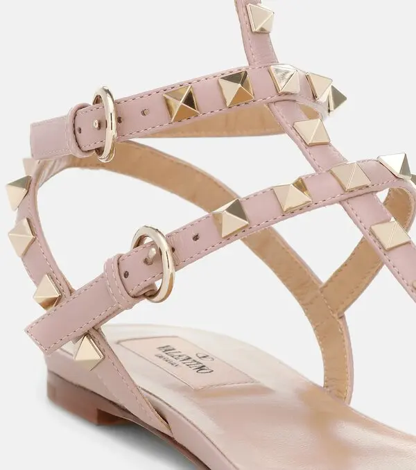 Valentino Garavani Rockstud Leather Sandals