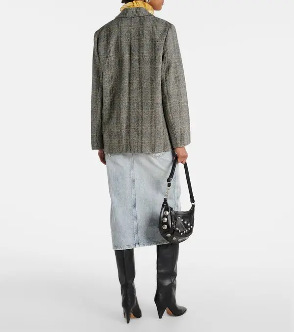 MARANT ETOILE Charly Checked Blazer