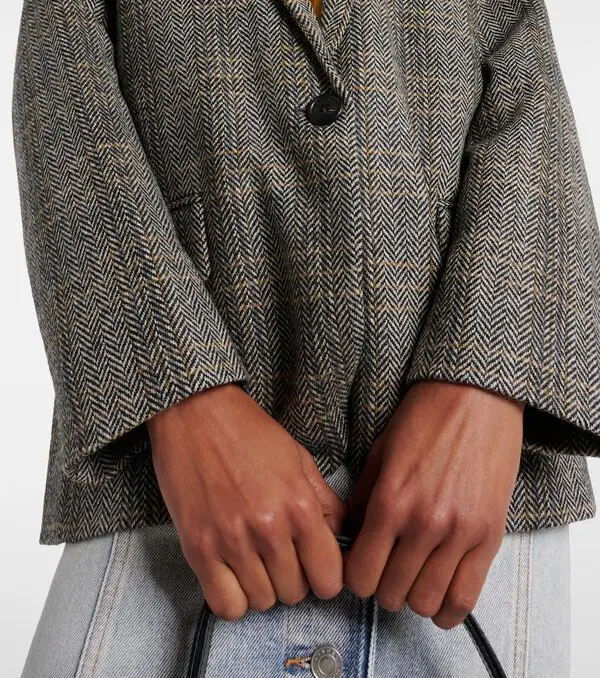 MARANT ETOILE Charly Checked Blazer