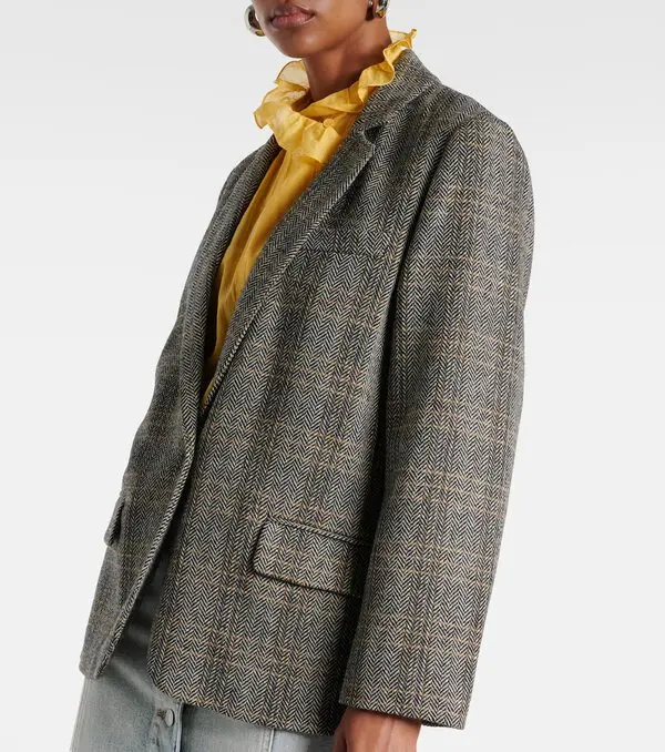 MARANT ETOILE Charly Checked Blazer