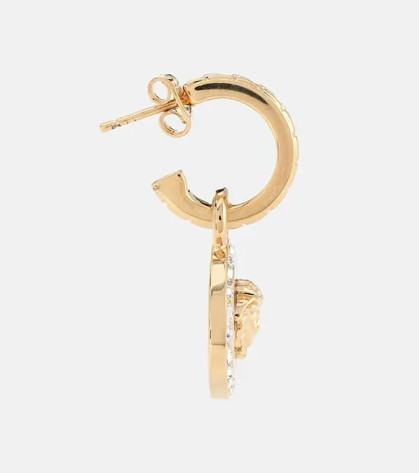 Versace Greca And Medusa Earrings