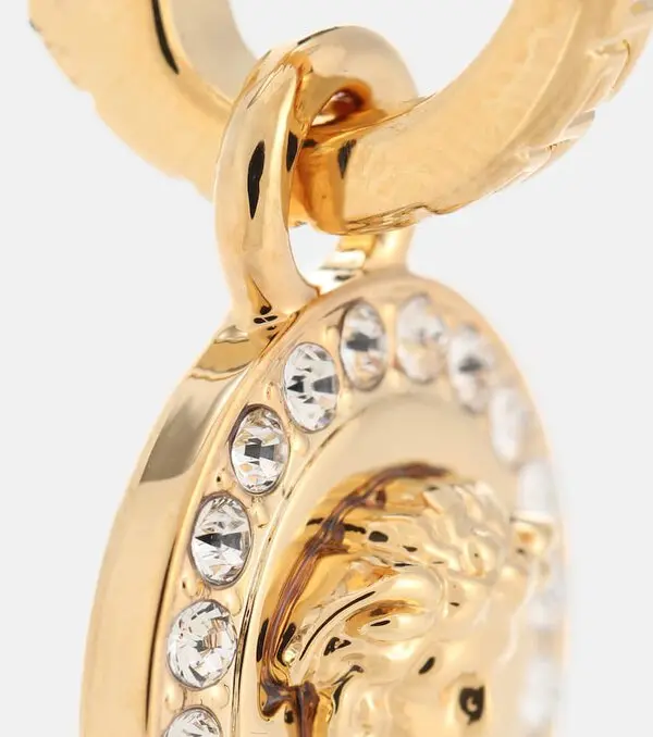 Versace Greca And Medusa Earrings