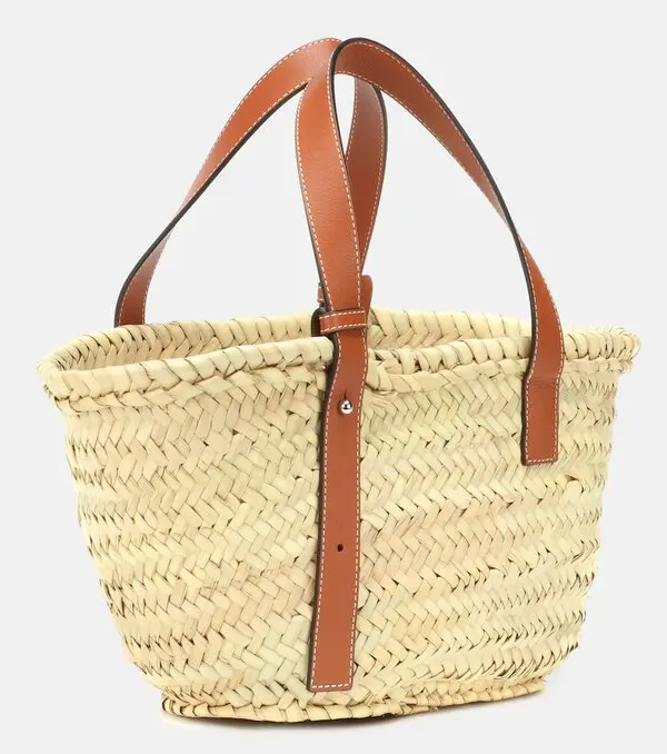Loewe Small Basket Tote - Neutrals