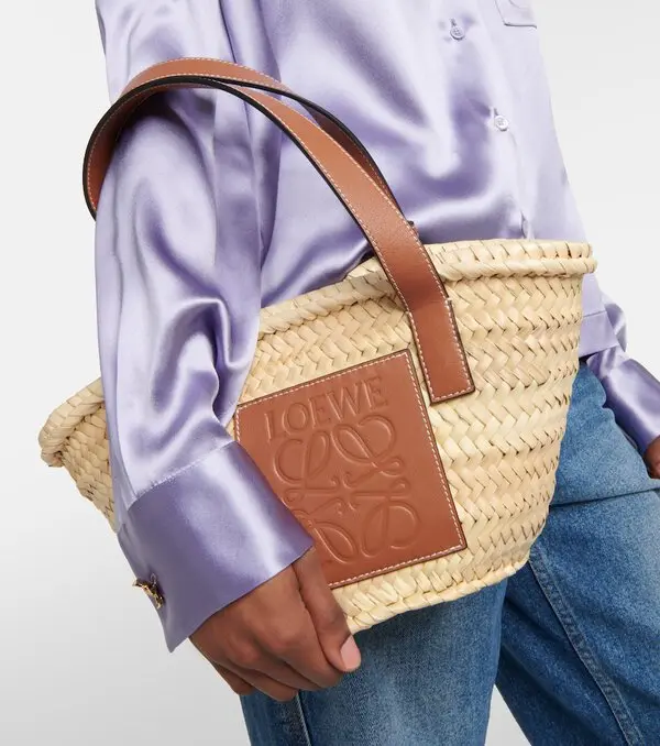 Loewe Small Basket Tote - Neutrals