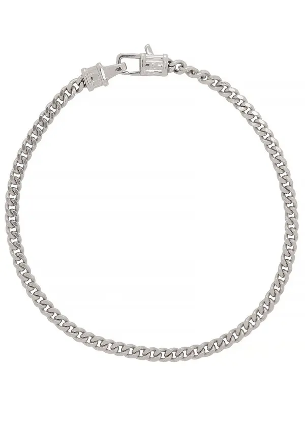 Tom Wood Curb Sterling Chain Bracelet - Silver