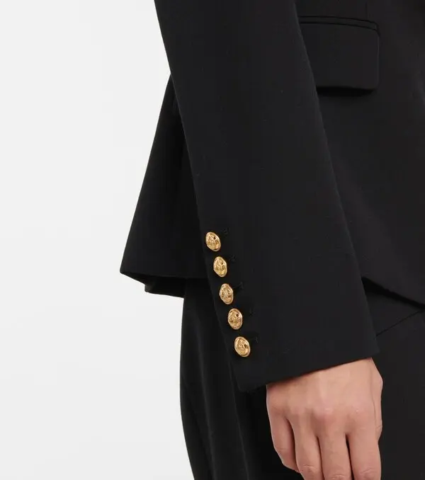 Balmain Double-breasted Wool Blazer