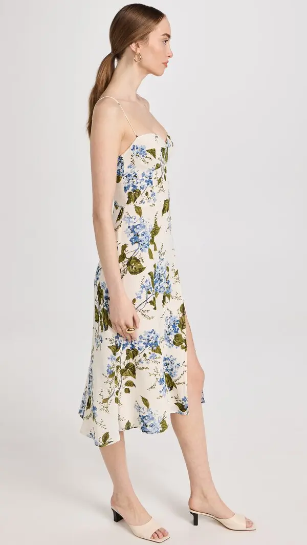 reformation green juliette dress NWOT $248 Reformation Juliette Dress Emerald Sz0