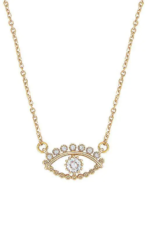 Ettika Evil Eye Pendant Necklace