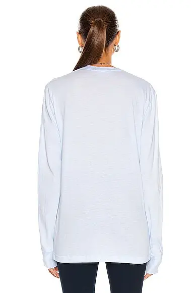 Wardrobe.NYC Long Sleeve Tee In Gray