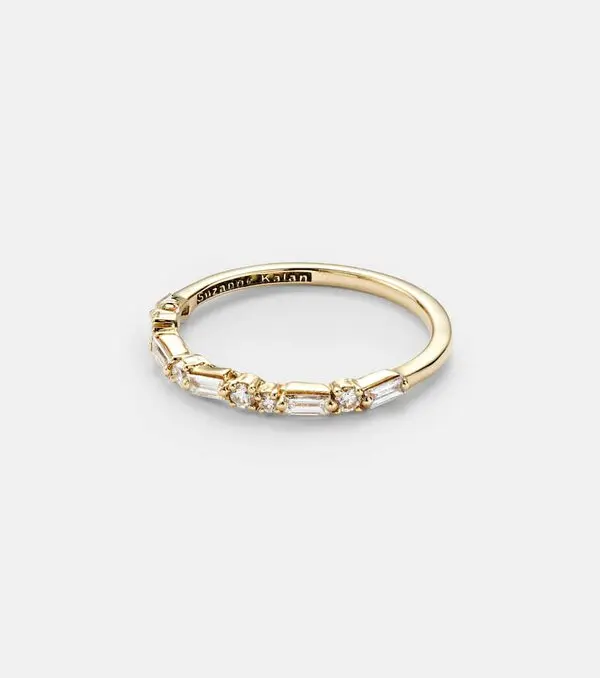 SUZANNE KALAN 18kt Yellow Diamond Ring - Gold