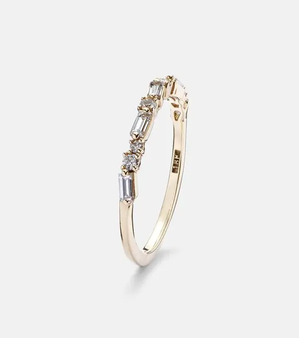 SUZANNE KALAN 18kt Yellow Diamond Ring