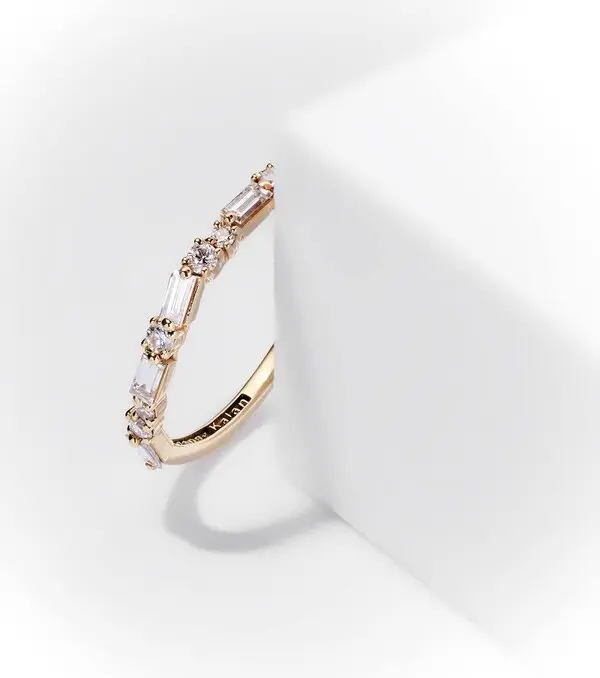 SUZANNE KALAN 18kt Yellow Diamond Ring