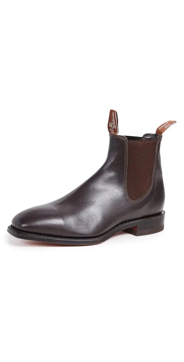 R.m. Williams Classic Leather Chelsea Boots - Chestnut
