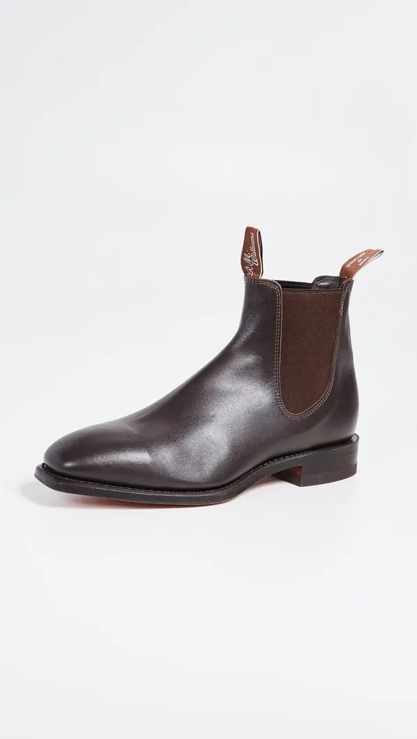 R.m. Williams Classic Leather Chelsea Boots - Chestnut