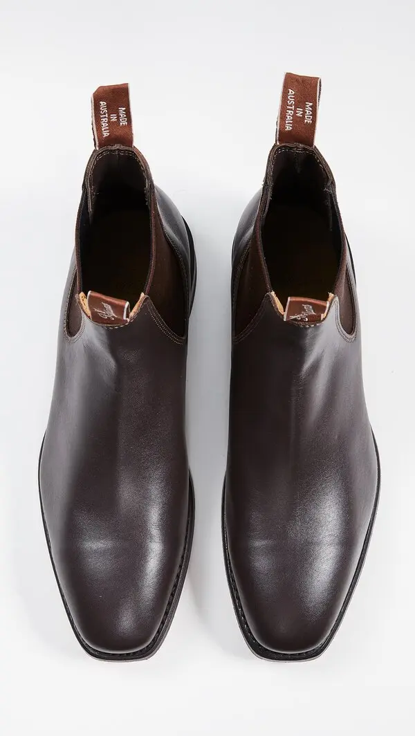 R.m. Williams Classic Leather Chelsea Boots - Chestnut