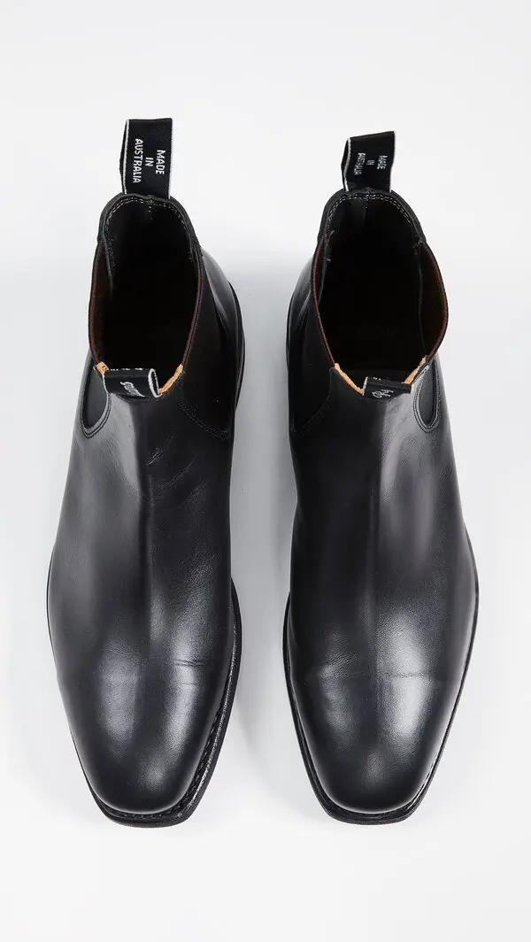 R.m. Williams Comfort Leather Chelsea Boots - Black