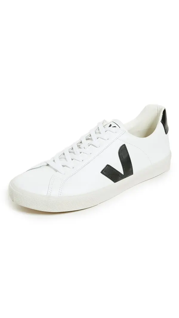 VEJA Esplar Leather Sneakers - Extra White/black