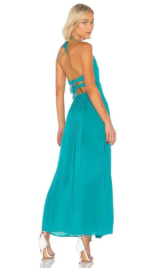 Superdown Arina Maxi Dress - Teal | Editorialist