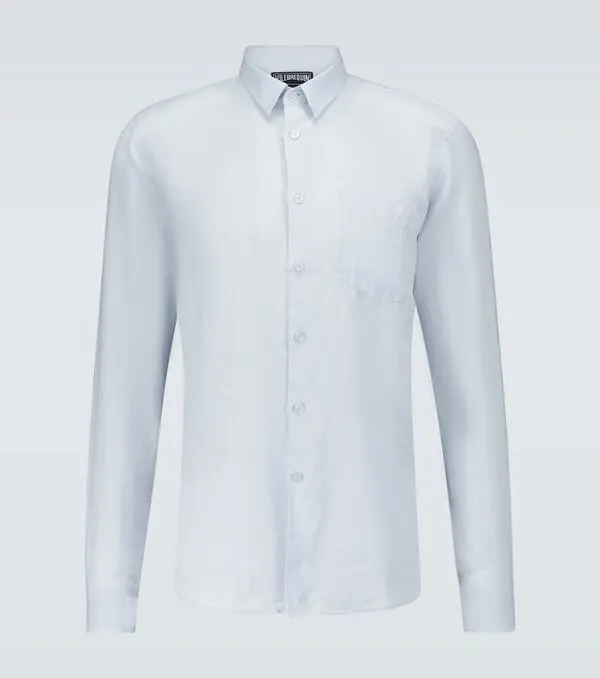 Vilebrequin Caroubis Linen Shirt - Blue