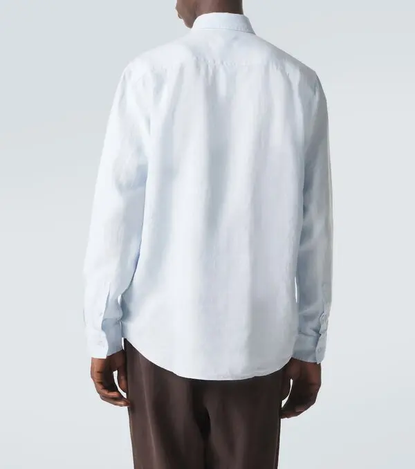 Vilebrequin Caroubis Linen Shirt - Blue
