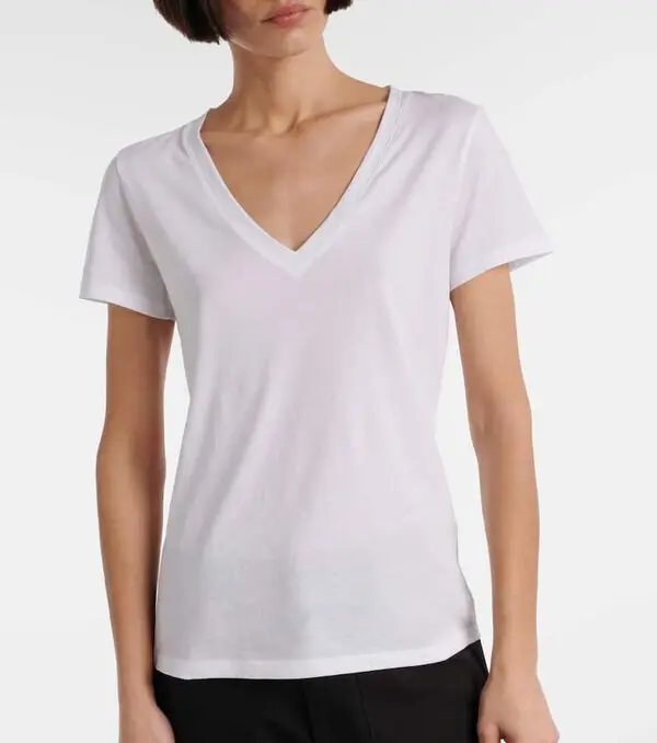 Vince Cotton-jersey T-shirt - White