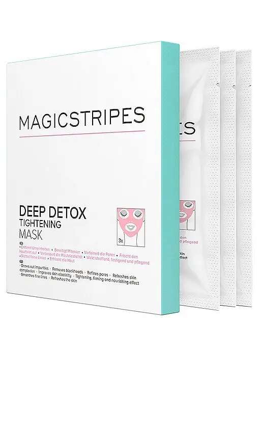 MAGICSTRIPES Deep Detox Tightening Mask Box 3 Pack - N,a