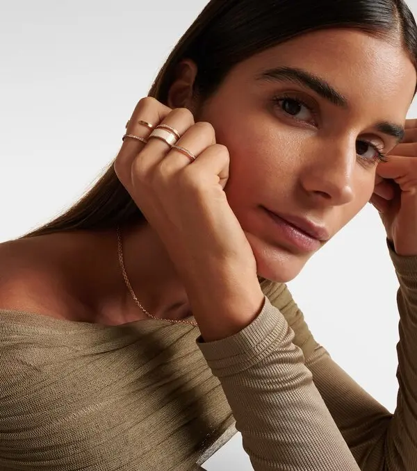 REPOSSI Berbere Xs 18kt Rose Diamond Ring - Gold