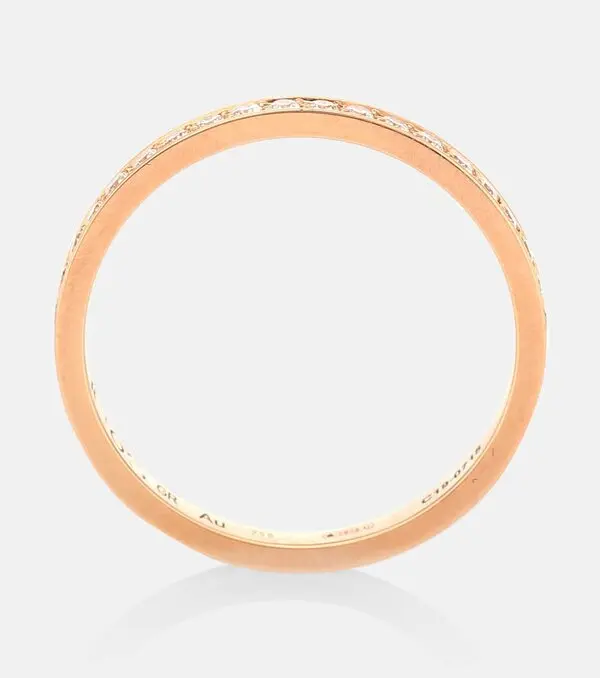REPOSSI Berbere Xs 18kt Rose Diamond Ring - Gold