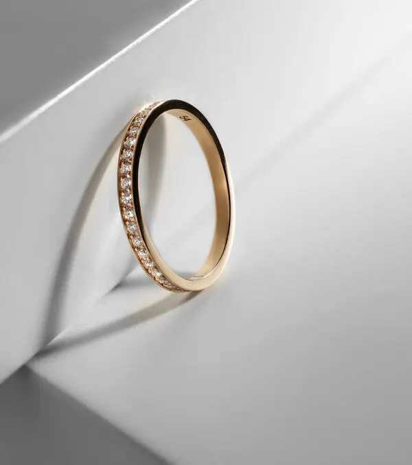 REPOSSI Berbere Xs 18kt Rose Diamond Ring - Gold