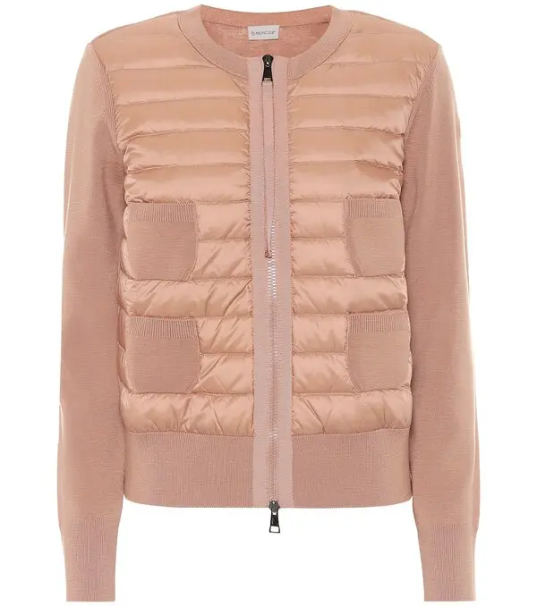 Moncler Down And Wool Jacket