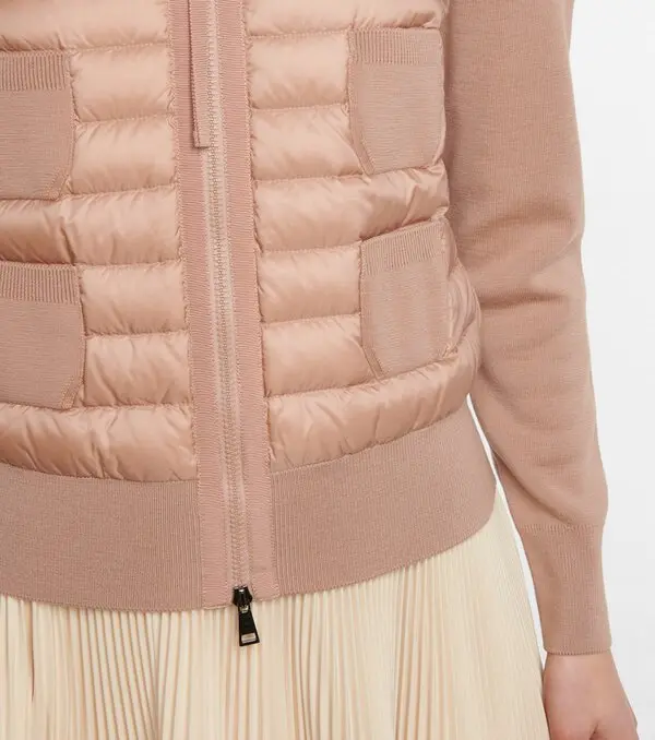 Moncler Down And Wool Jacket