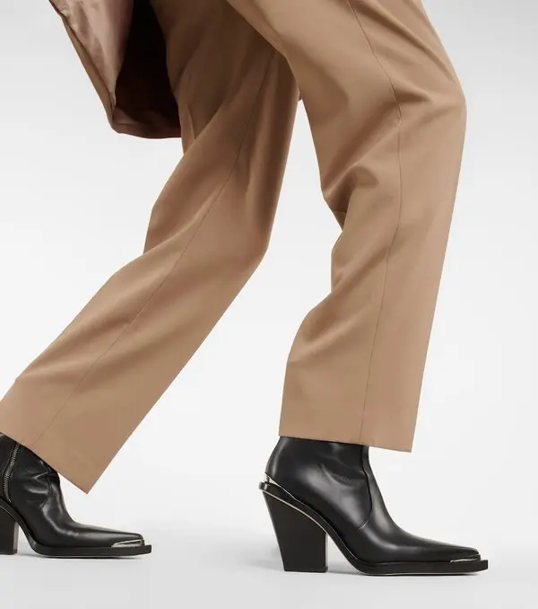 THE FRANKIE SHOP Bea High-rise Pants - Brown