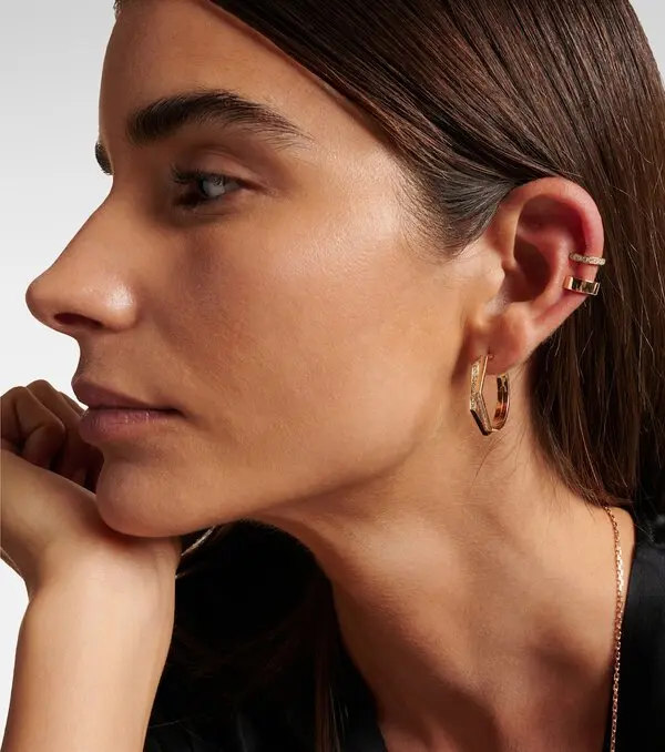 REPOSSI Berbere Module 18-kt Rose Ear Cuff With Diamonds