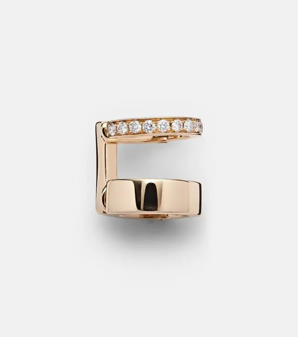 REPOSSI Berbere Module 18-kt Rose Ear Cuff With Diamonds