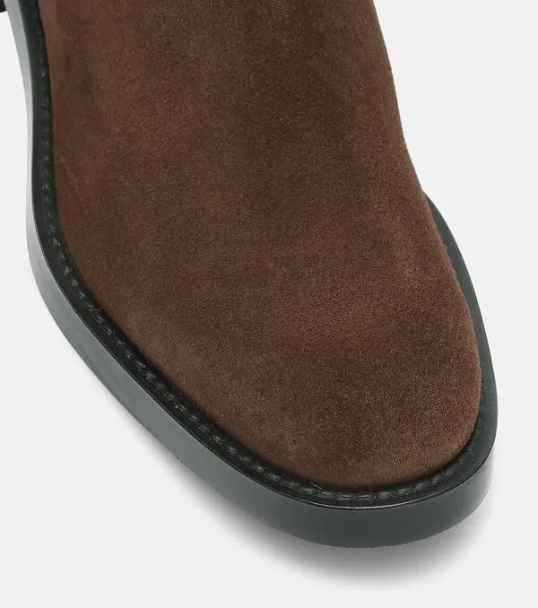 TOD'S Suede Chelsea Boots - Brown