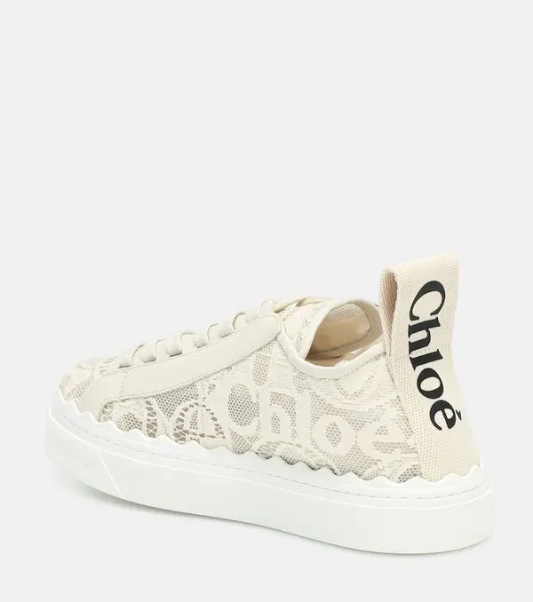 Chloé Lauren Lace Sneakers