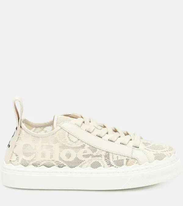 Chloé Lauren Lace Sneakers